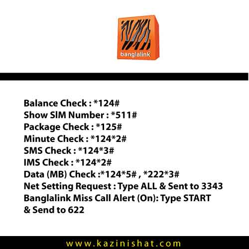 SIM Code Number Offer Check Robi GP Airtel Teletalk Banglalink
